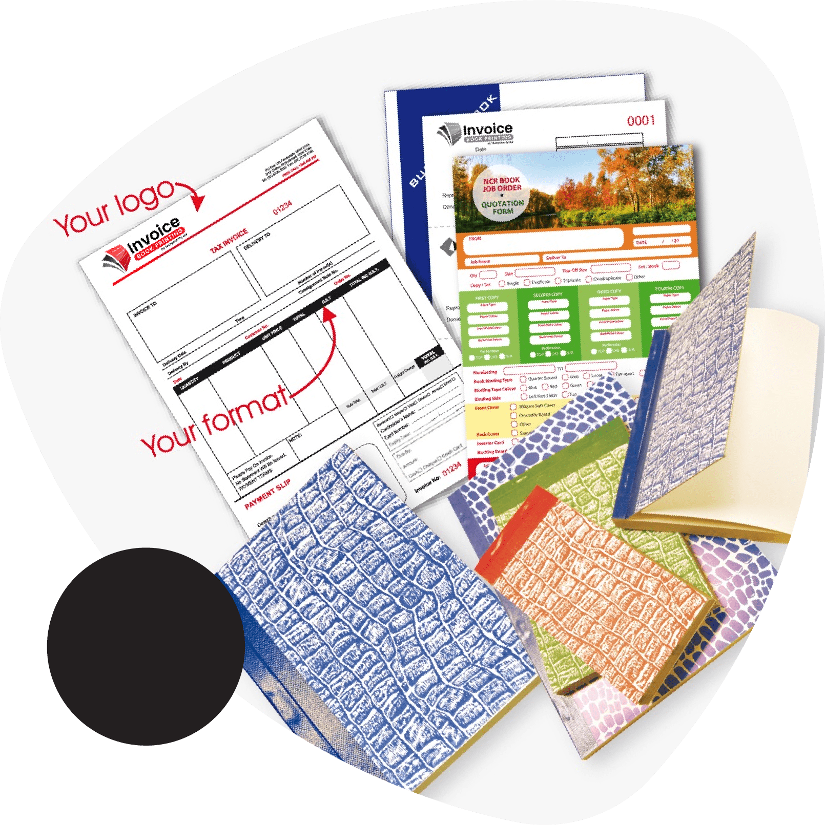 Customized Invoice Book Printing Services | Quality & Affordable